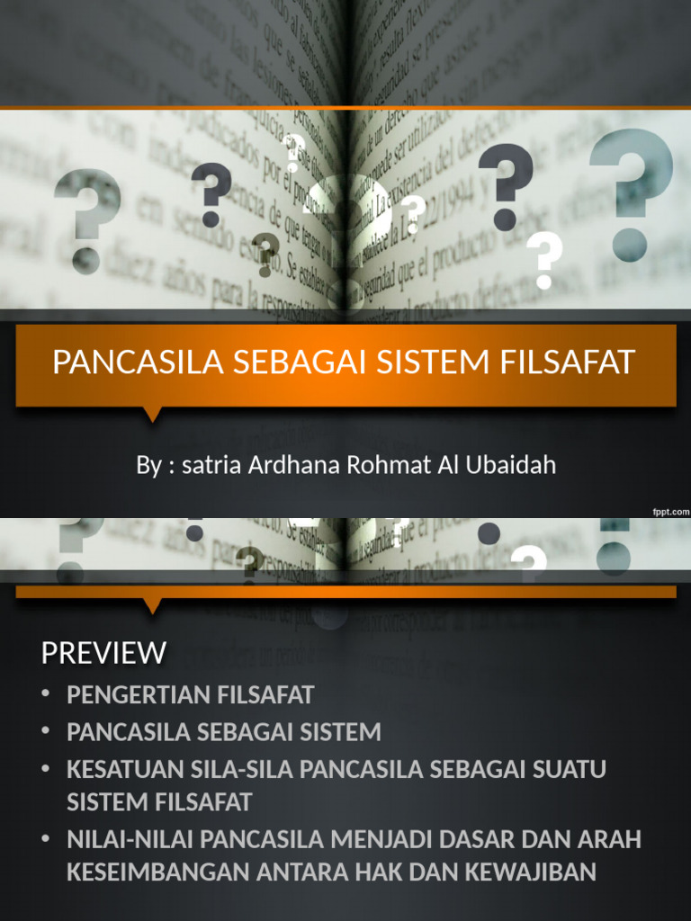 Pancasila Sebagai Sistem Filsafat | PDF