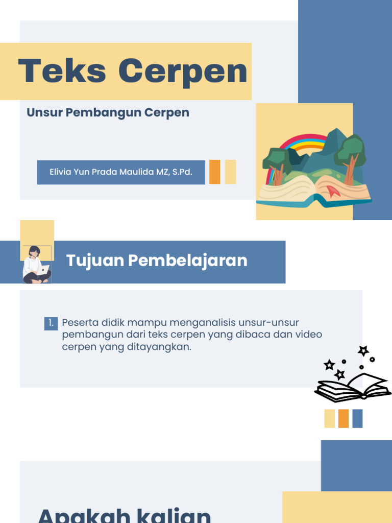 Materi Teks Cerpen | PDF