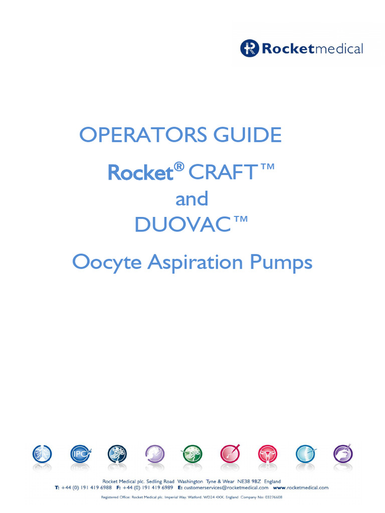 Craft Duo-Vac Rocket Medical - User - Manual | PDF