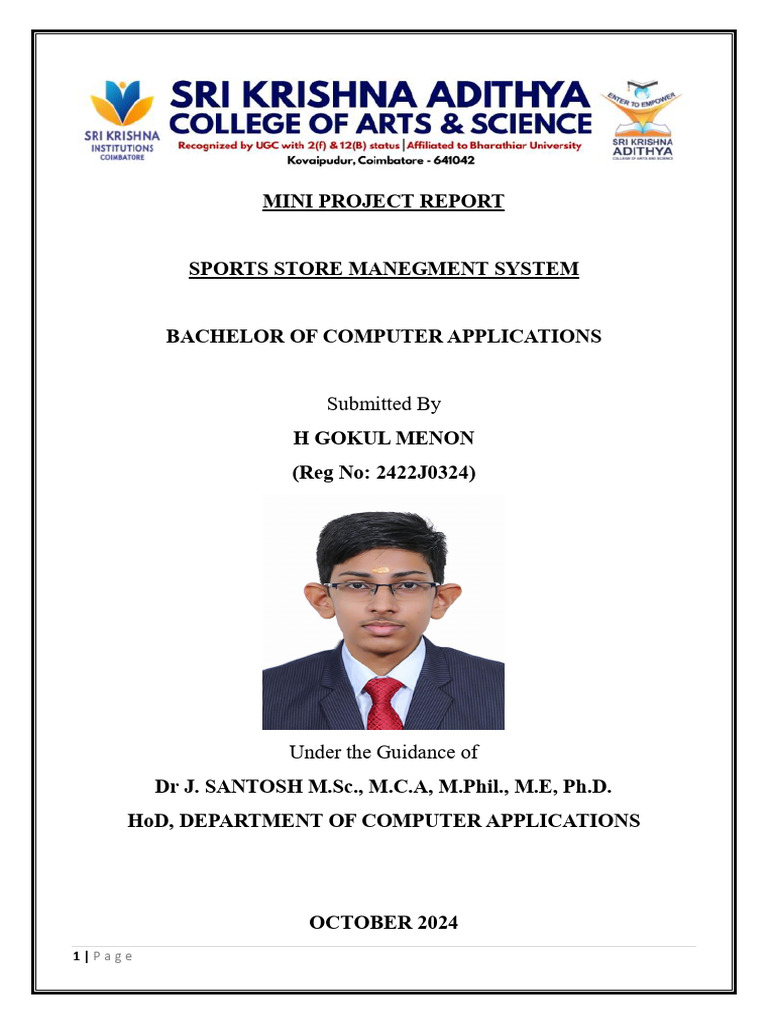 Mini Project Document (3) | PDF | Command Line Interface | Databases