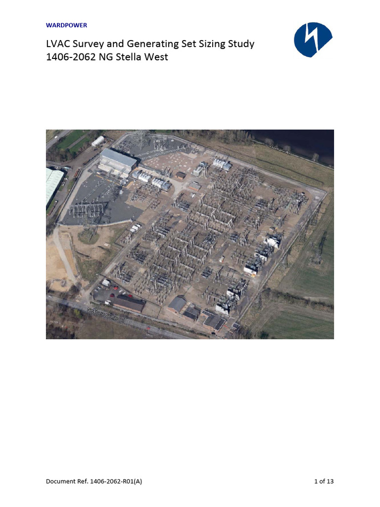 LVAC Survey & Generator Sizing Study | PDF | Transformer | Fuse ...