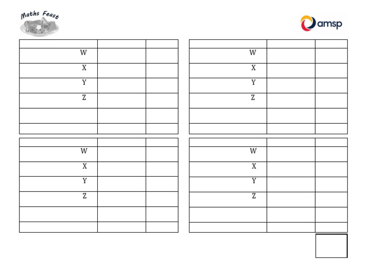AMSP Maths Feast 2023 Answer Sheet | PDF | Chess