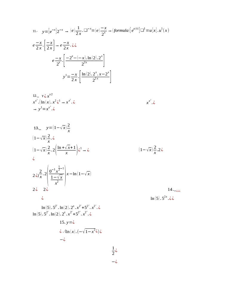 ejercicios de mate II | PDF