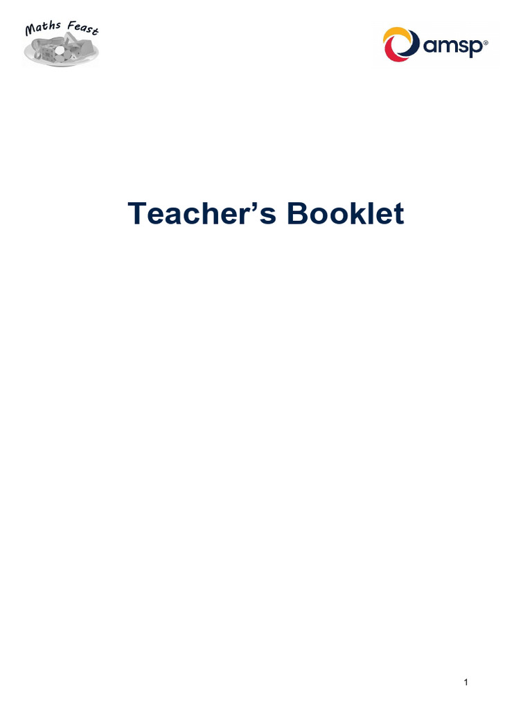 Maths Feast 2019 Teacher Guide | PDF