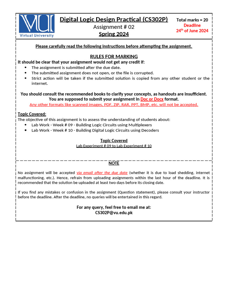 Spring 2024 - CS302P - 2 Solution | PDF | Computing | Computer Engineering