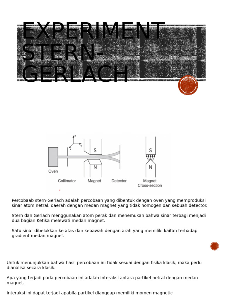 Experiment stern-gerlach Nurul | PDF