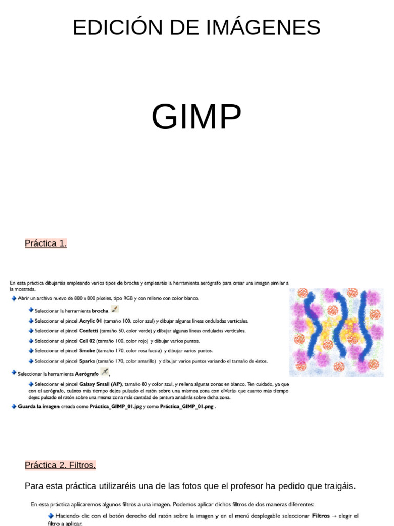 Practic As Gimp | PDF