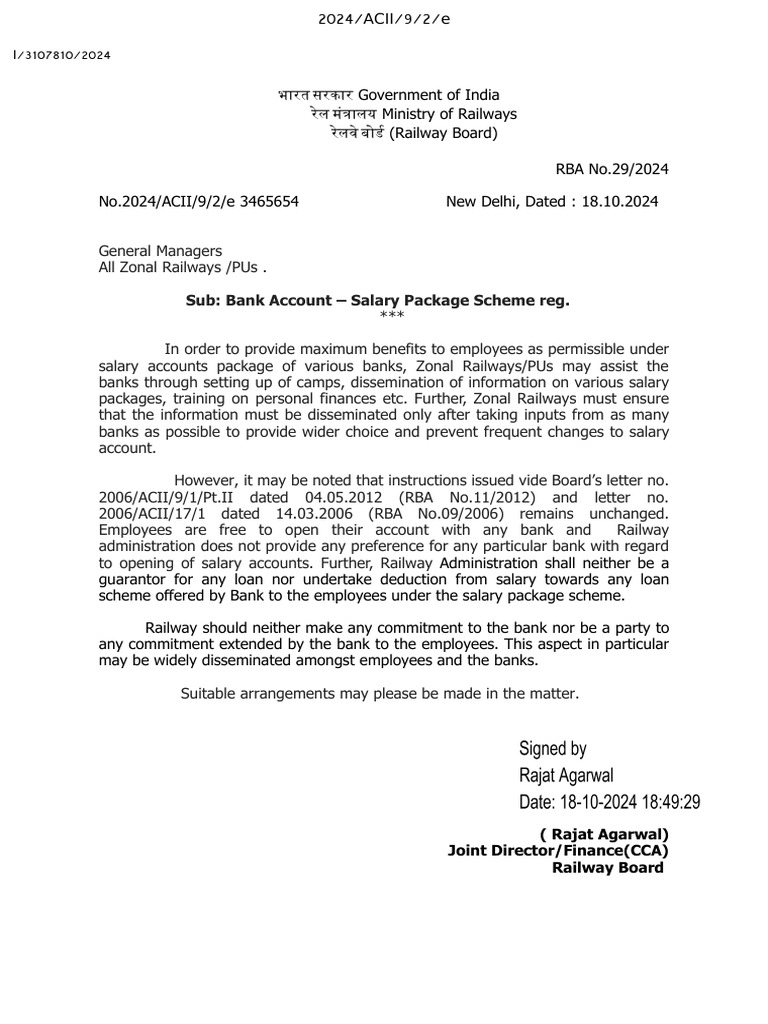 RBA No - 29 - 2024 | PDF