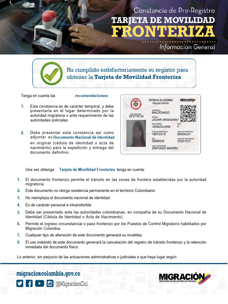 Tramite 11022019 | PDF | Documento de identidad | Gobierno y personalidad