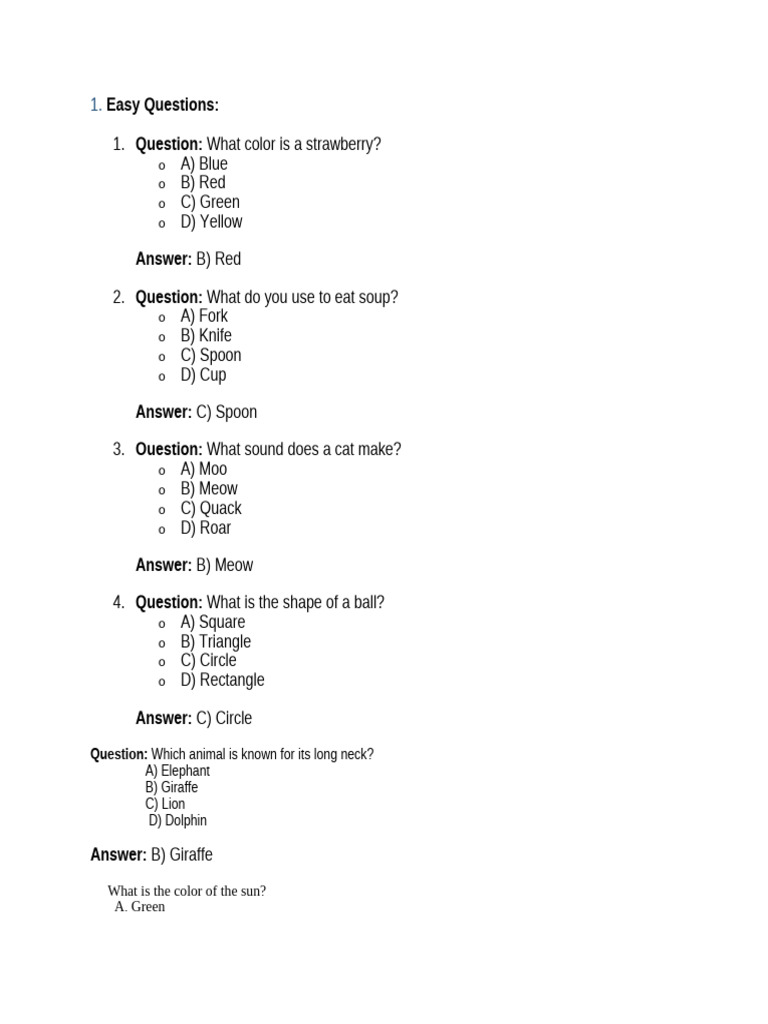 Quiz Bee | PDF