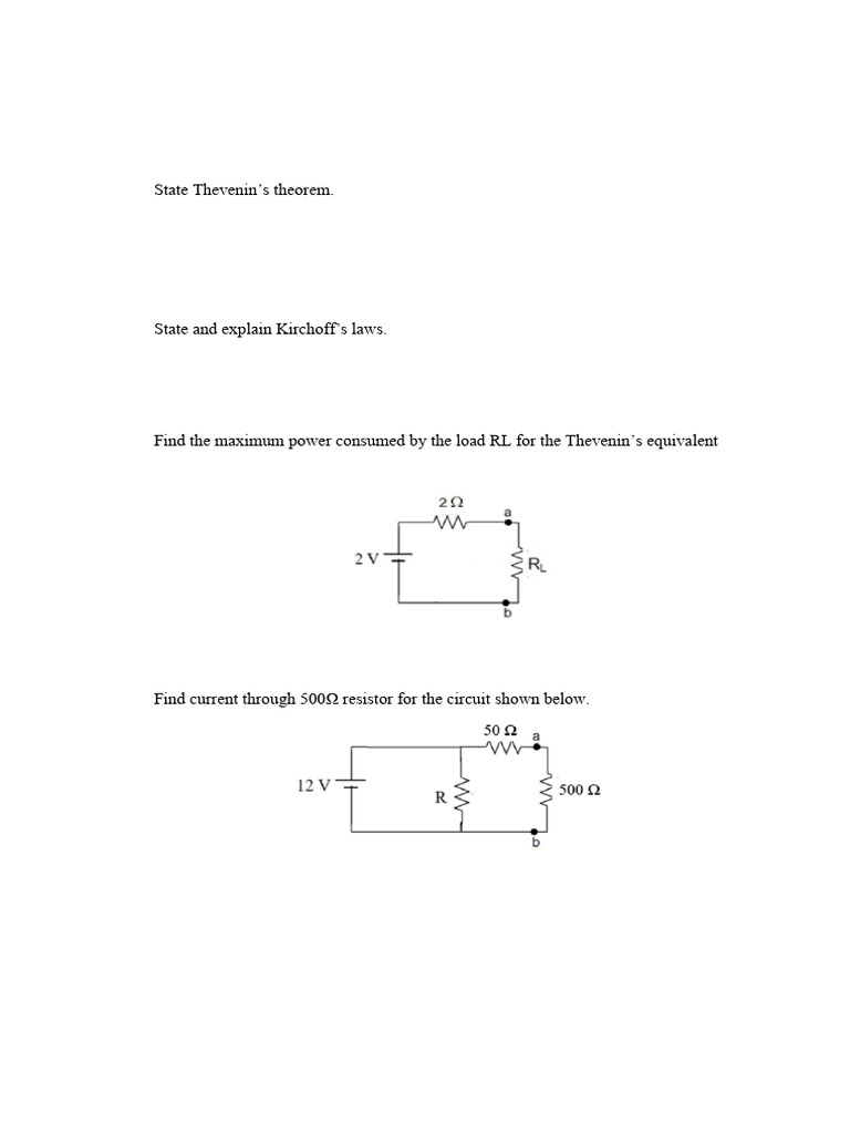 EEE CT1 Sample Questions | PDF | Electrical Impedance | Electrical Network