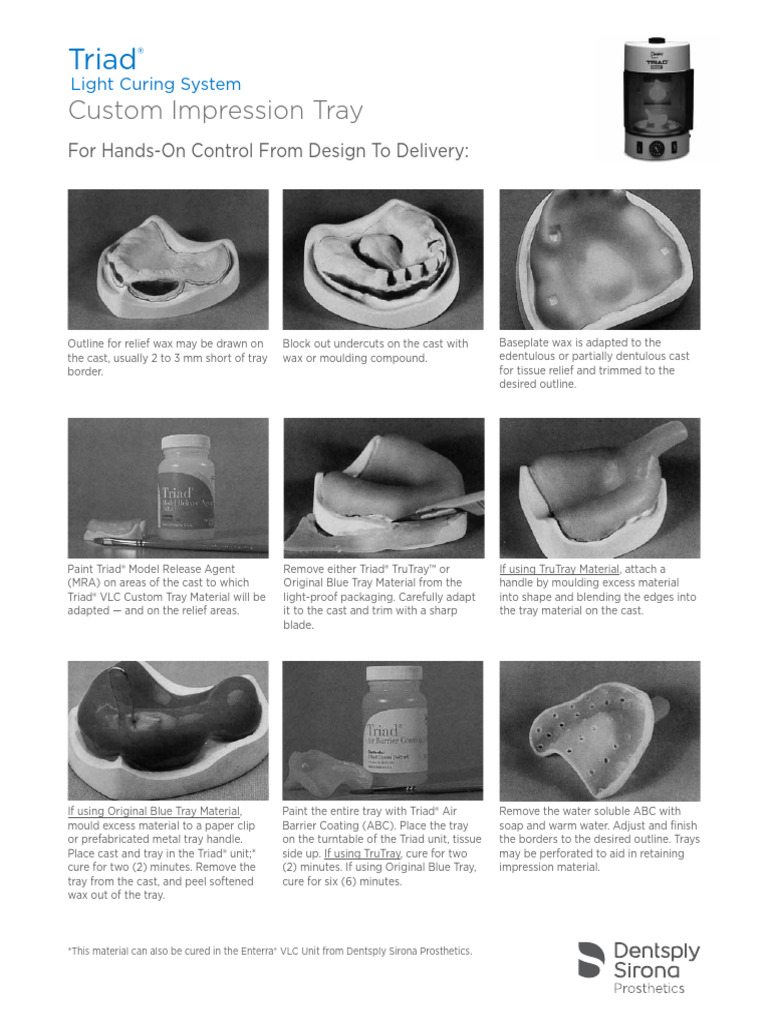 Triad Custom Tray_Tech Sheet_EN | PDF | Materials | Secondary Sector Of The Economy