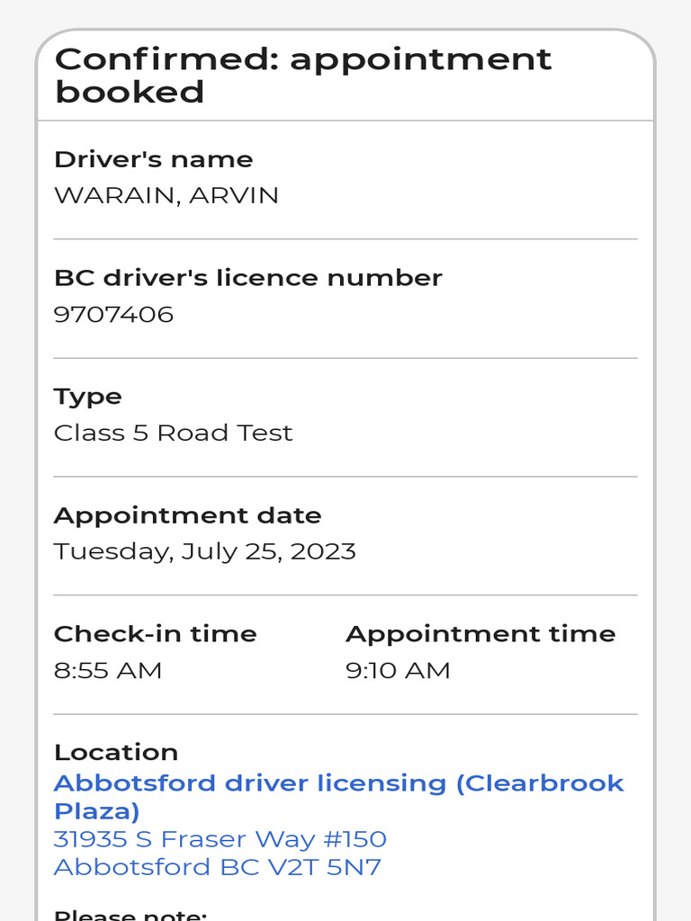Book A Road Test 10 | PDF