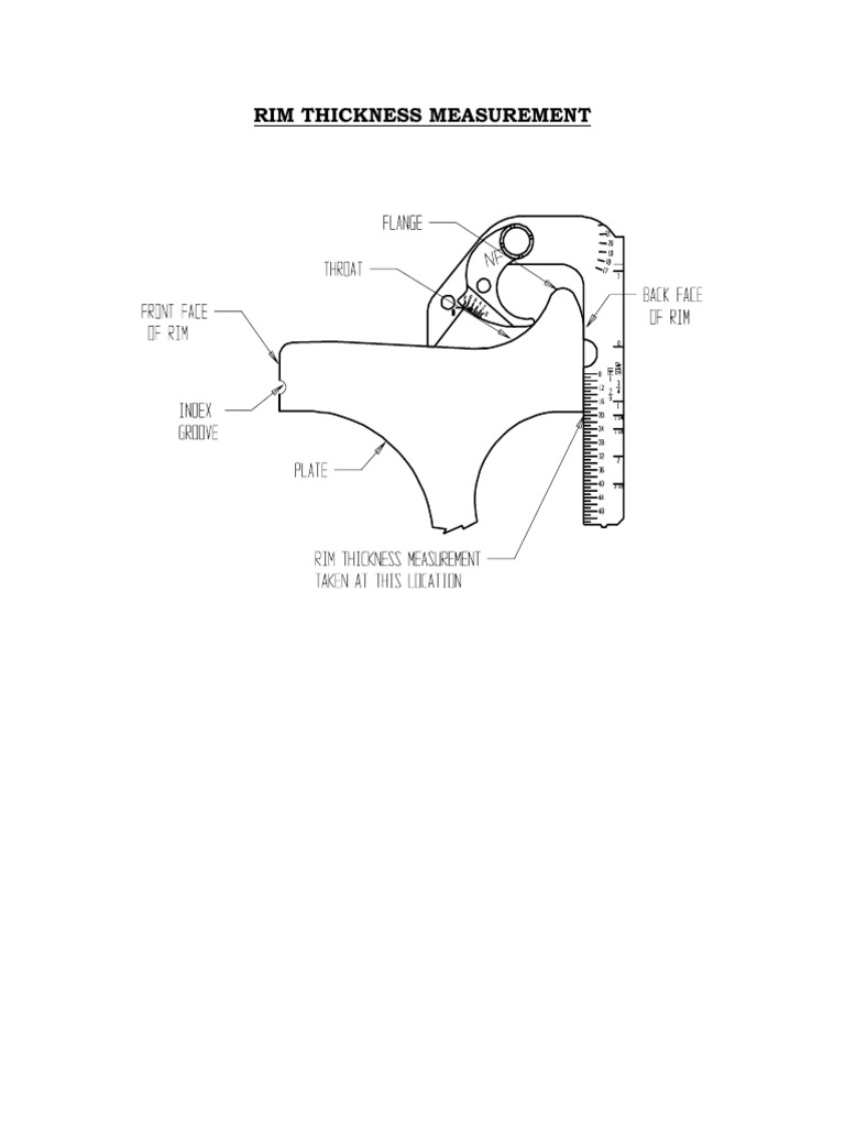 Rim Thickness Measurement | PDF