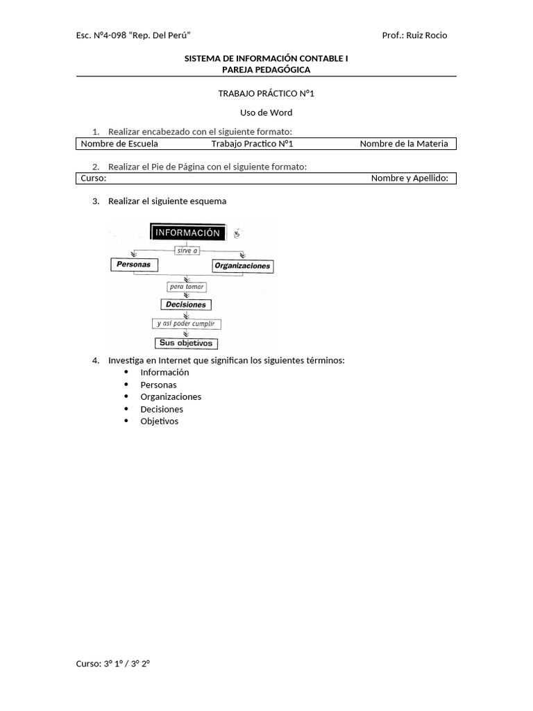 TRABAJO PRÁCTICO #1 Bis | PDF