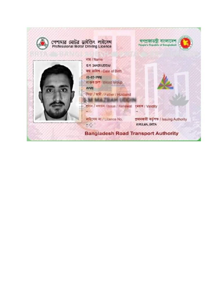 Driving license | PDF