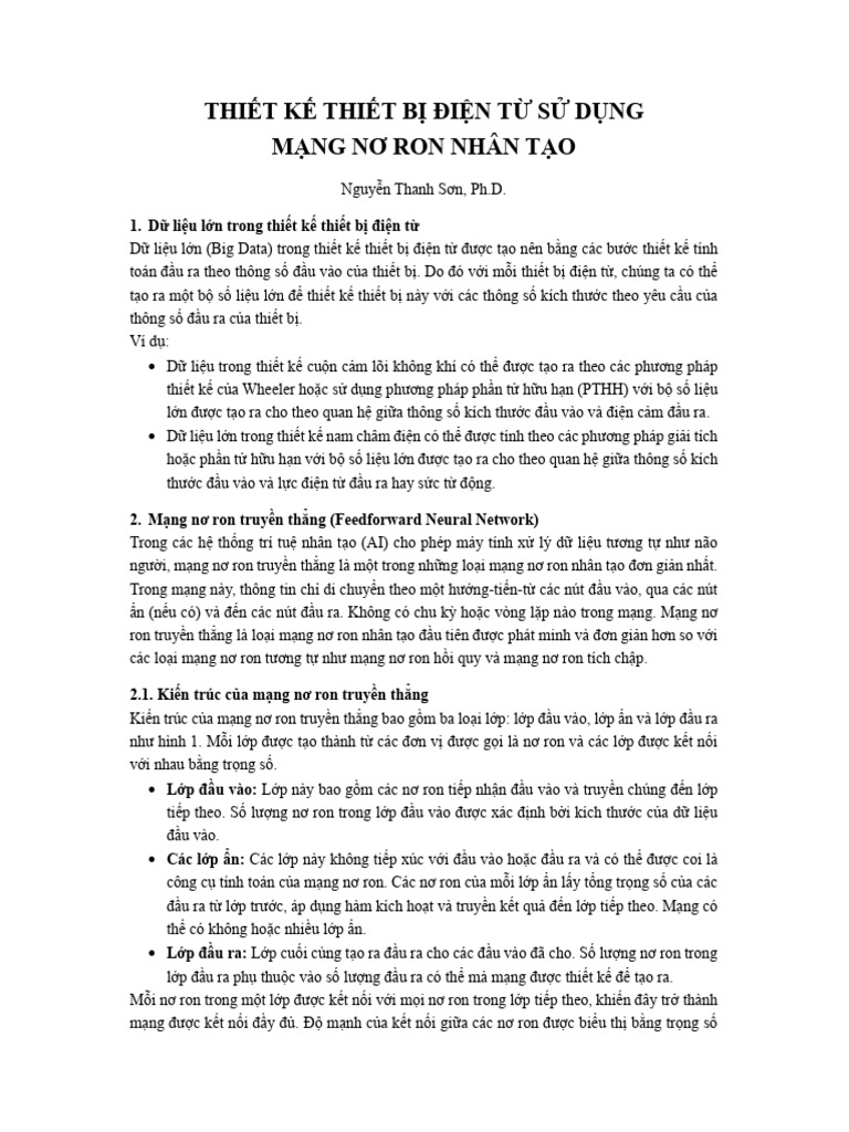 Electromagnetic Design ANN 230924 | PDF