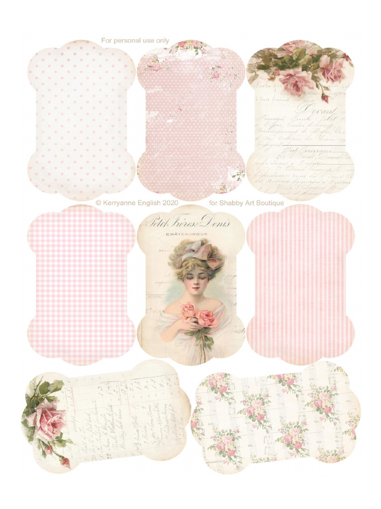 A4-Printable Lace Boards | PDF