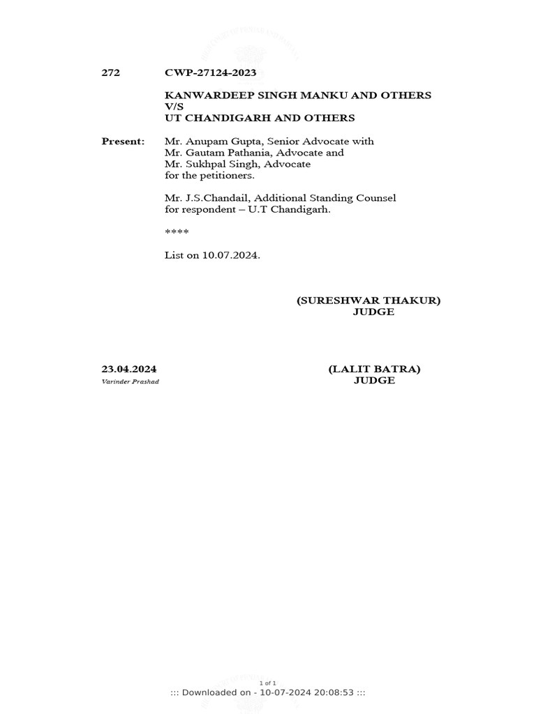 CWP 27124 2023 23 04 2024 Interim Order | PDF