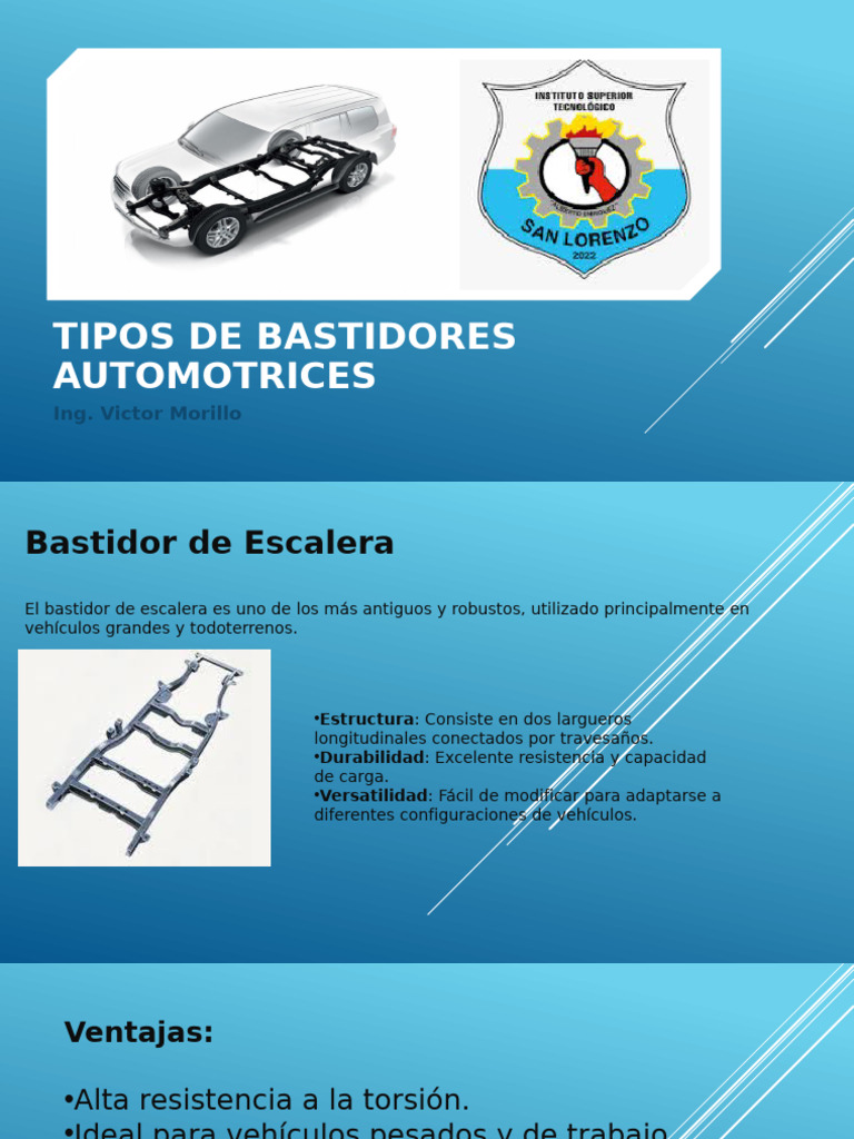 Bastidores Automotrices | PDF | Acero | Aluminio