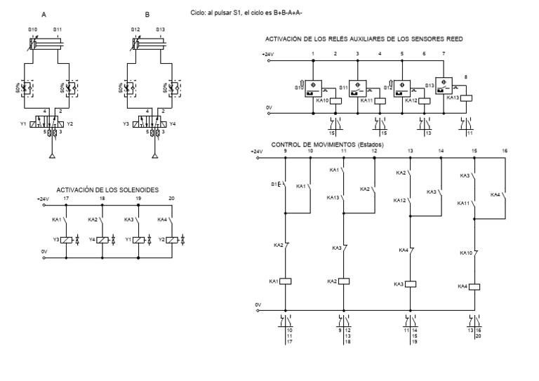 Control de Relés y Sensores Reed | PDF