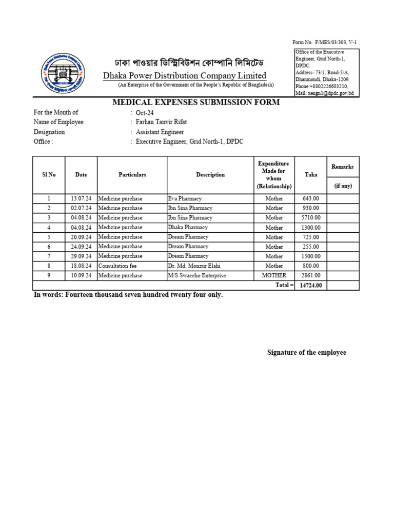 forwarding letter medical bill | PDF | Health Sciences | Social Programs