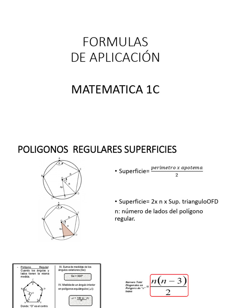 Apunte de Formulas Matematica 2b Completo | PDF | Elipse | Trigonometría