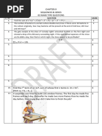 Case Based Questions - Aithmetic Progressions - Mathematics (Maths) Class 10 PDF Download | PDF ...
