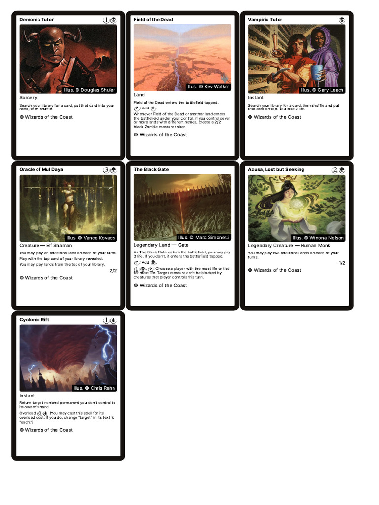 Moxfield — a Mtg Deck Builder Site for Magic_ the Gathering - Copy | PDF | Ephemera | Games Of ...