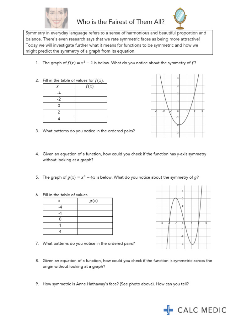 Lesson 2.3 - AP Precalculus - Calc Medic | PDF