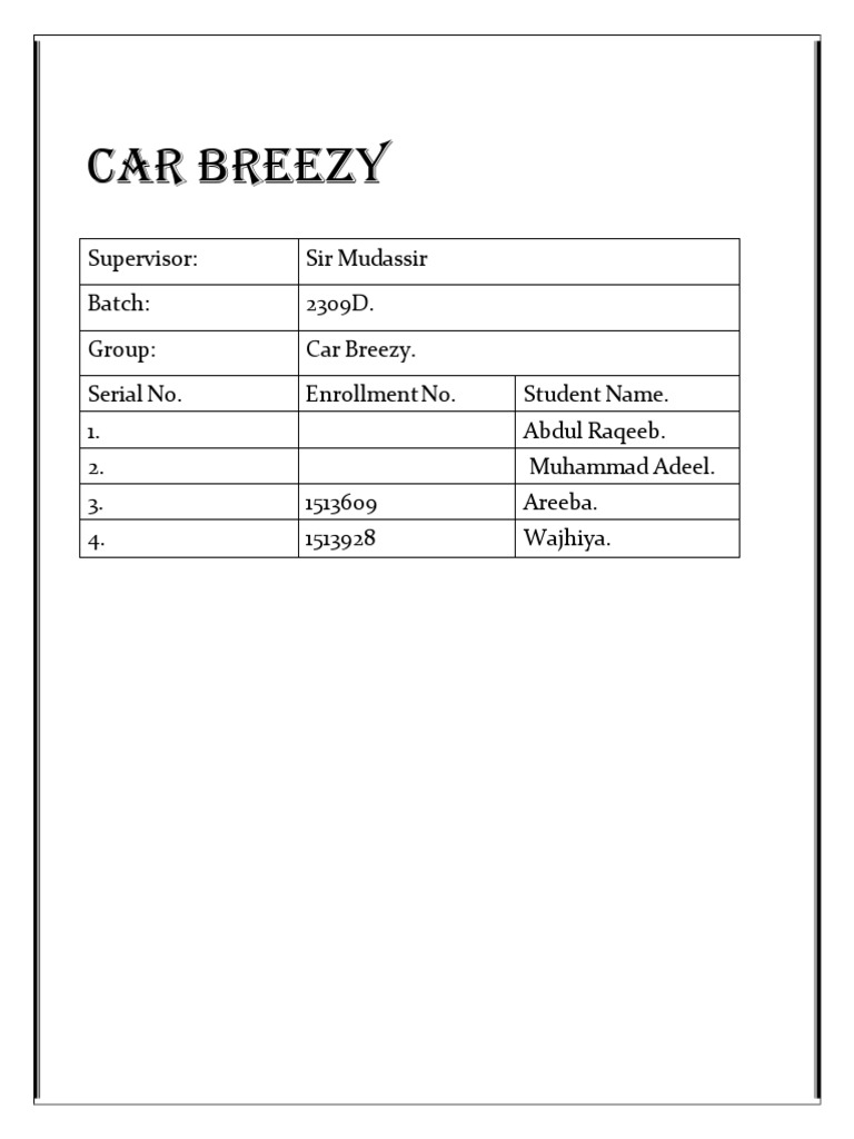 Car Breezy Documentation | PDF | Social Media | Popular Culture & Media ...