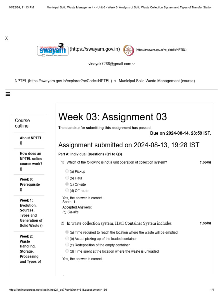 week3 | PDF | Landfill | Waste