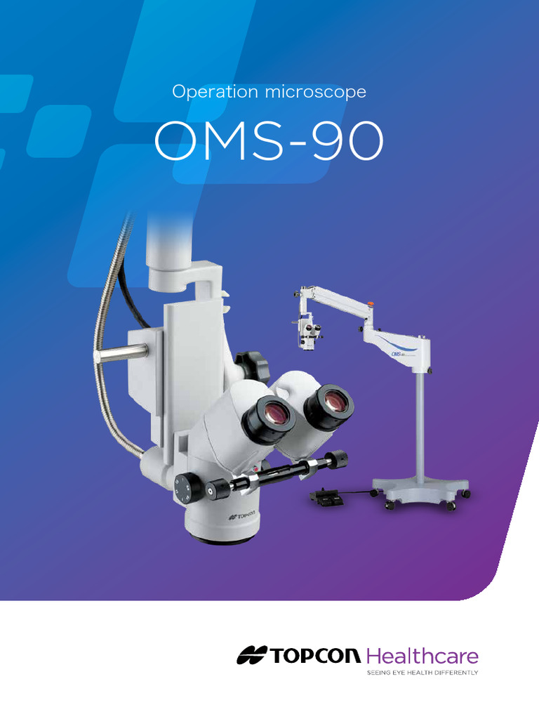 OMS-90 Operation Microscope Overview | PDF | Optics | Microscope