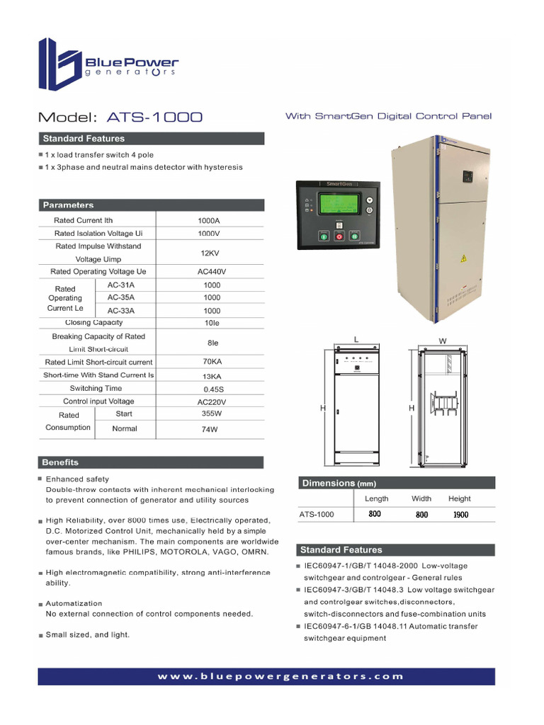 ATS-1000 | PDF
