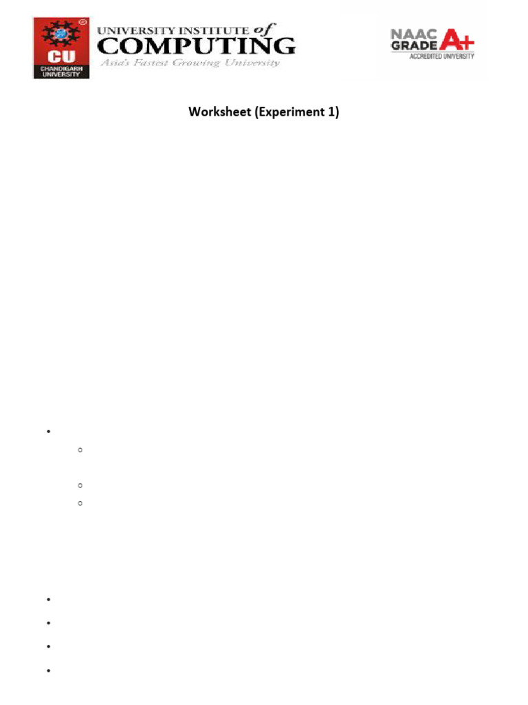 Worksheet 1 Linux Administration | PDF | Virtualization | Linux