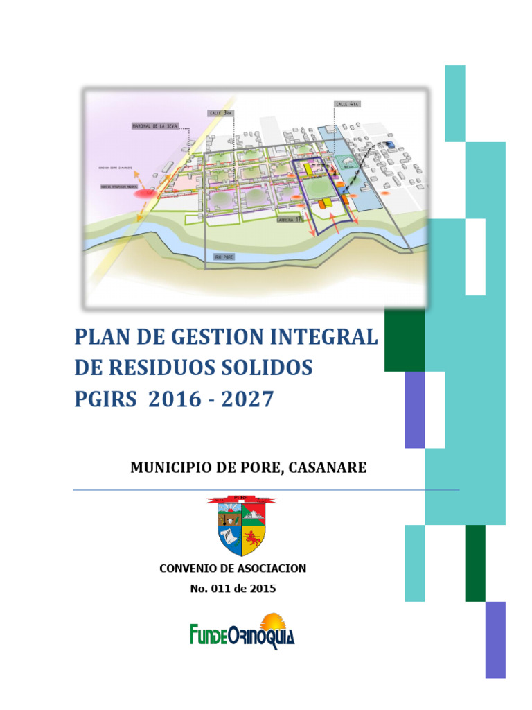 Gestión de Residuos en Pore 2016-2027 | PDF | Residuos | Gestión de residuos