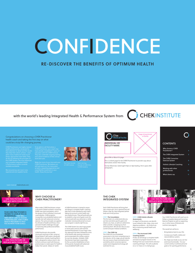 CI Brochure Template VISUAL | PDF | Physician | Health Care