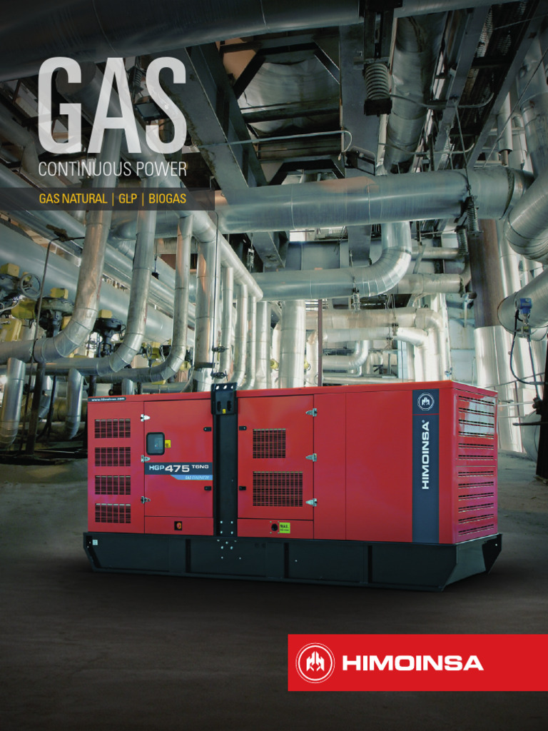 HIMOINSA Gas-201603 | PDF | Uso eficiente de energía | Gas natural