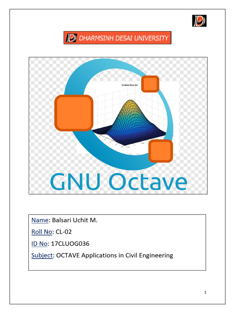 CL-02 - Uchit Balsari - Octave | PDF | Numerical Analysis | Matlab