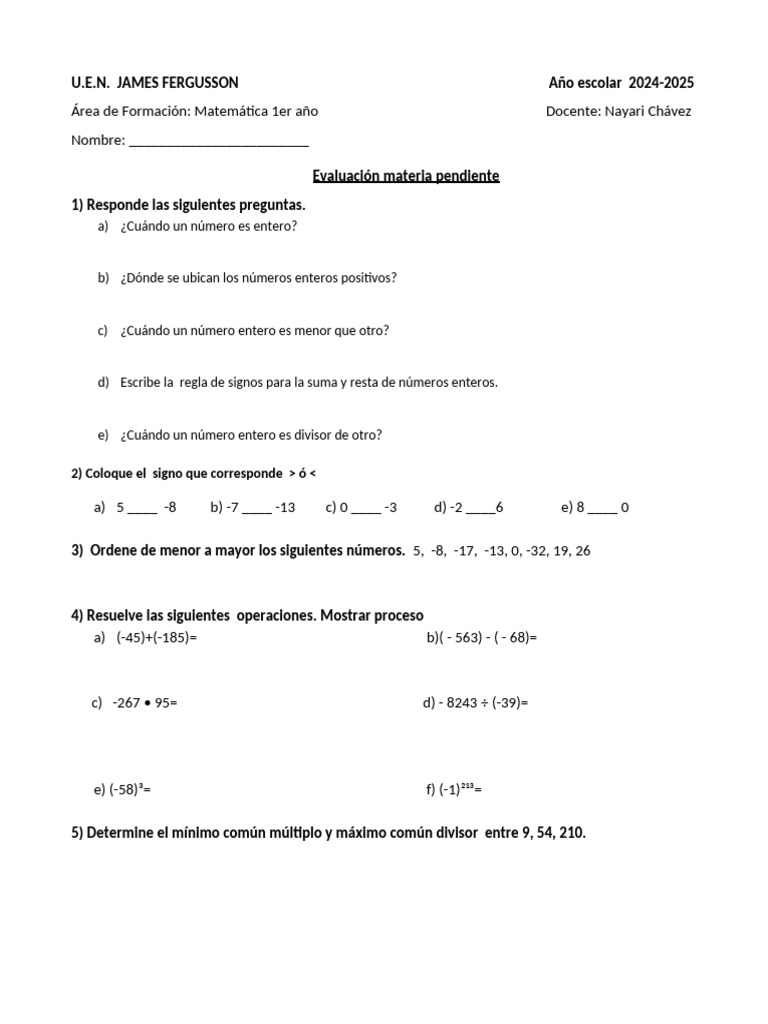 Materia Pend Ferg 1er Momemto 1 | PDF