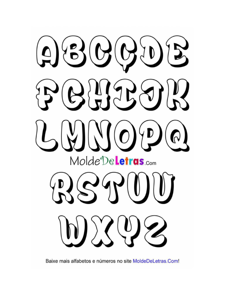 Tipos de Letra Para Carteles | PDF