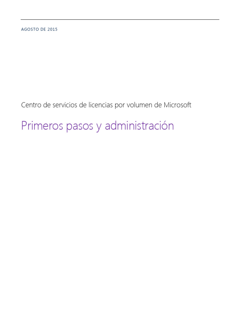 VLSC-Getting-Started-and-Administration_es-LATAM | PDF | Microsoft | Contraseña