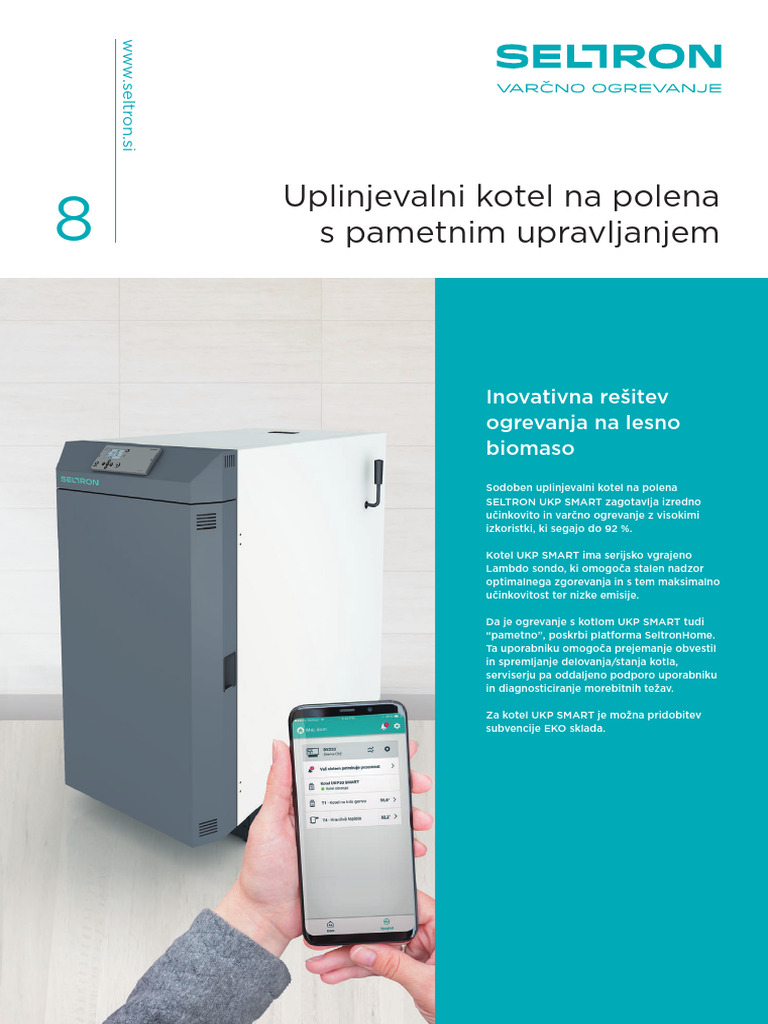 Uplinjevalni Kotel Na Polena SELTRON UKP Web | PDF