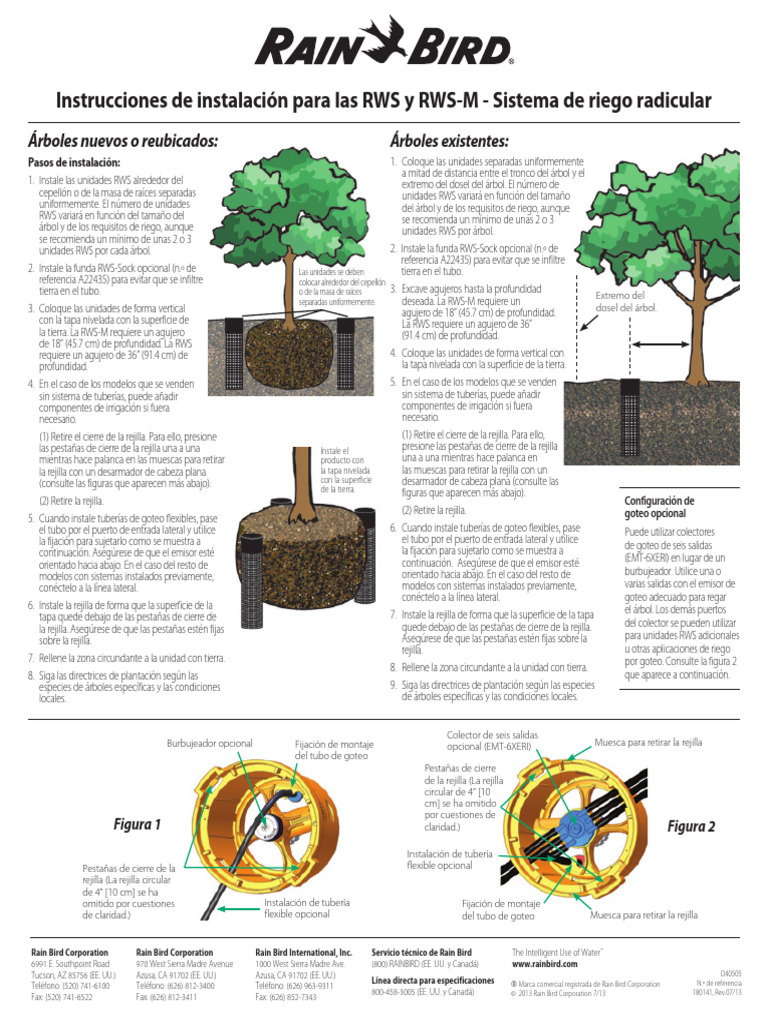 Man RWS RWS-M ES | PDF | Riego
