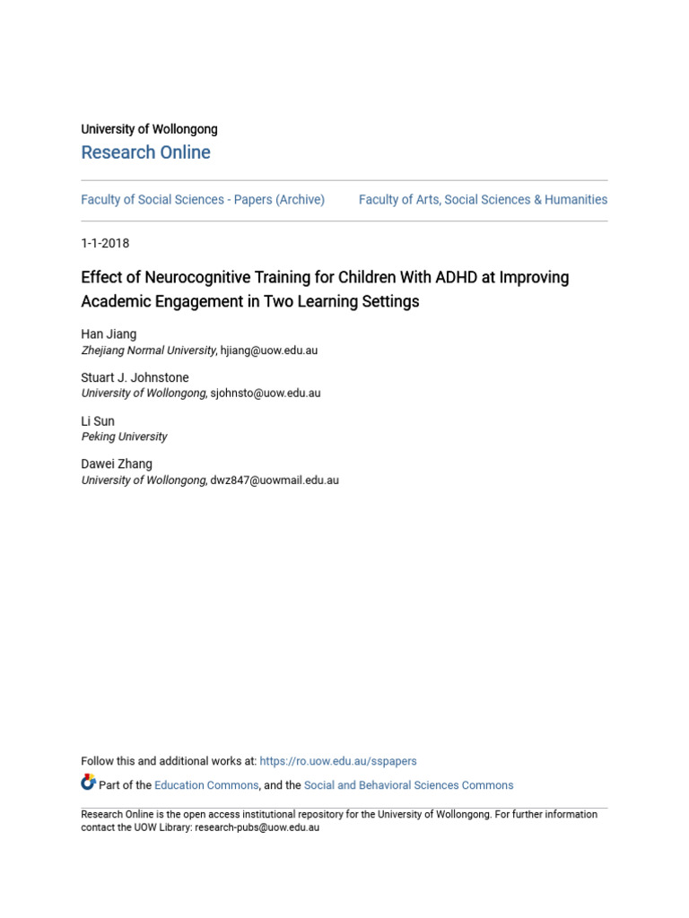 Paper 1 | PDF | Electroencephalography | Attention Deficit ...