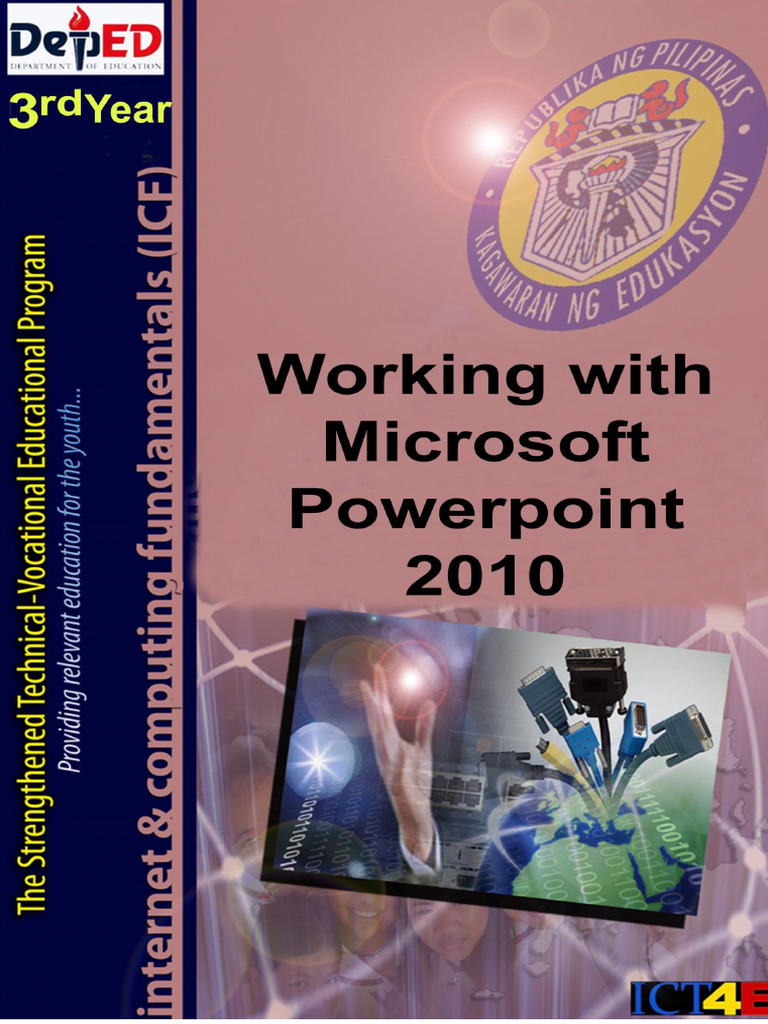 Module 5 Working With Microsoft Powerpoint 2010 | PDF | Microsoft Power Point | Software