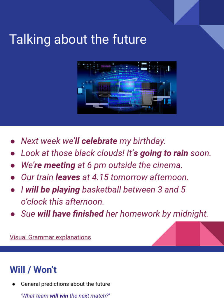 Future | PDF | Language Mechanics | Grammar