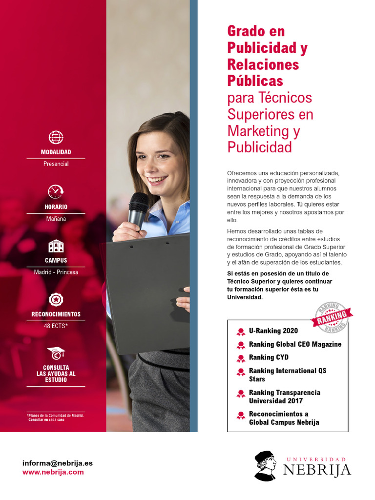 Ficha Publicidad RRPP | PDF | Publicidad | Marketing