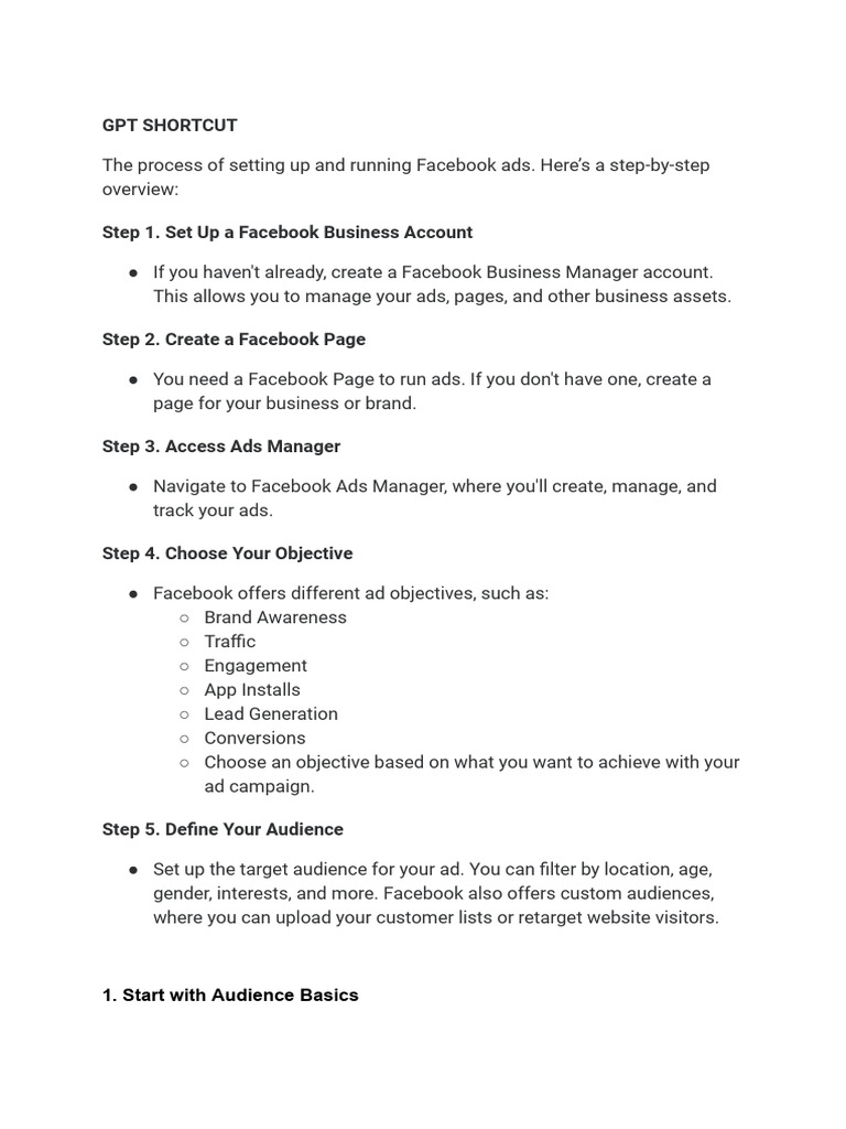 FB ADS | PDF | Advertising | Facebook