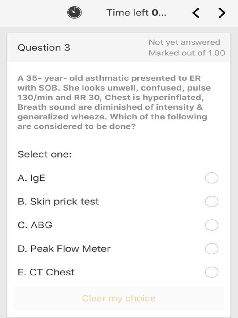Chest Mock (Group A) | PDF
